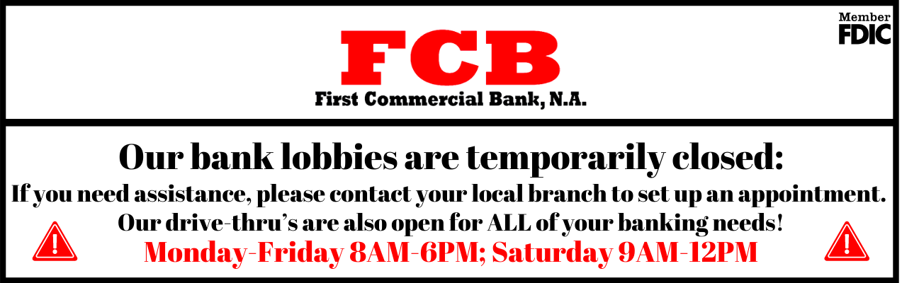 First Commercial Bank > Home
