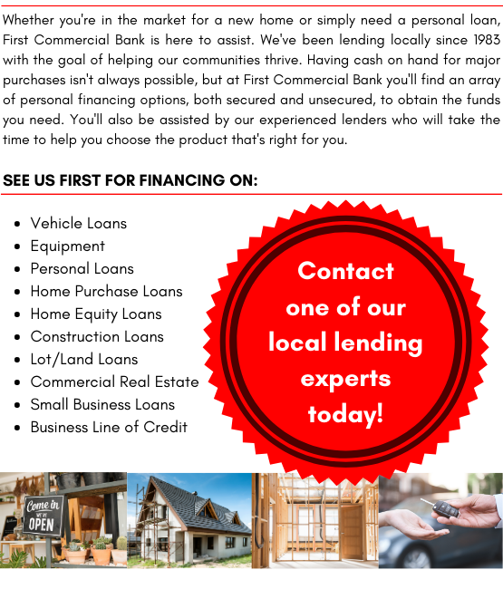 First Commercial Bank > Home